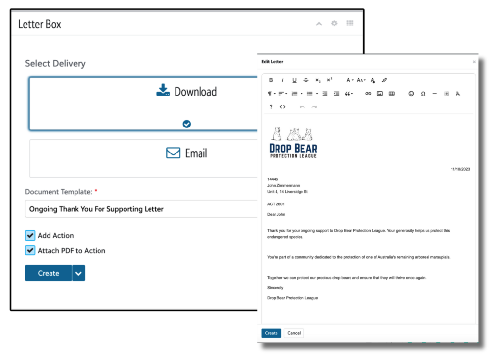 Letter Box | Red Arc