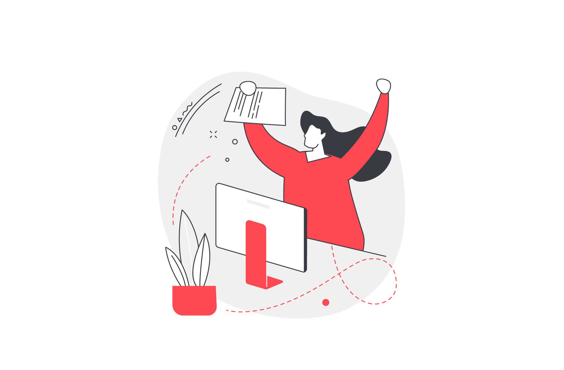 Letter Box | Red Arc